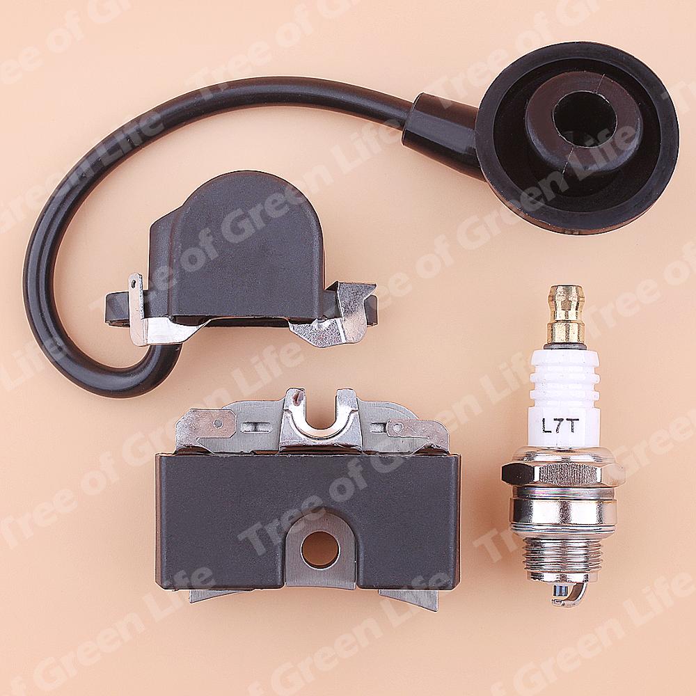 Ignition Coil Spark Plug Set For Husqvarna 288XP 2... – Grandado