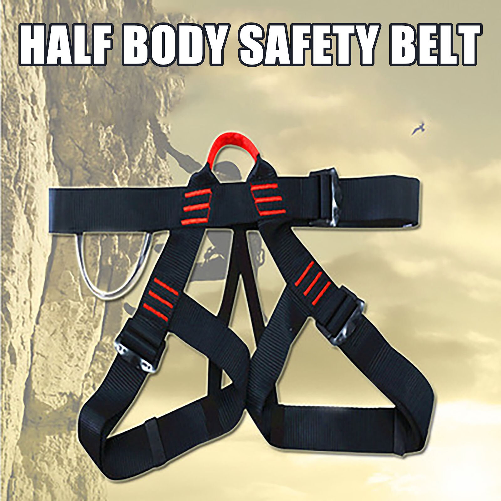 40# Half-point Seated Downhill Seat Belt Climbing ... – Grandado