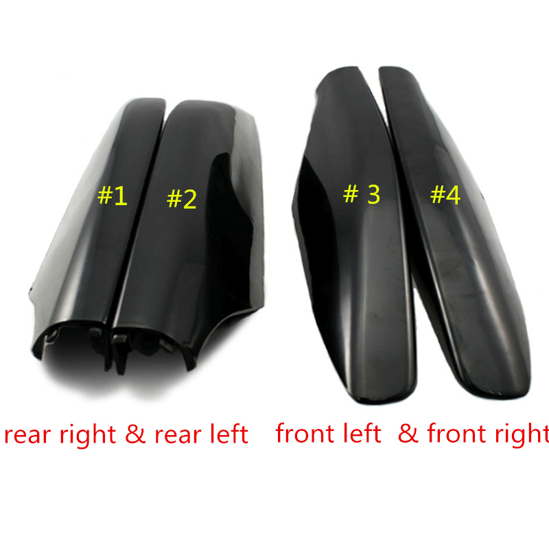 -Roof Rack Rail End Cover, 4Pcs Roof Rack Cover Sh... – Grandado