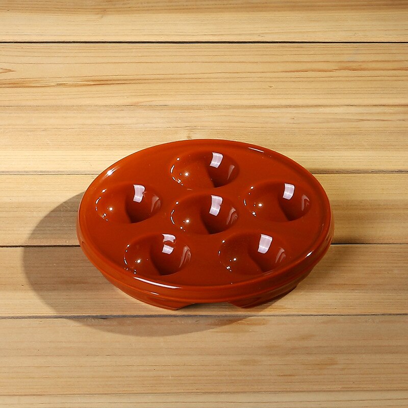 French ceramic baked baked snail tray baked snail ... – Grandado