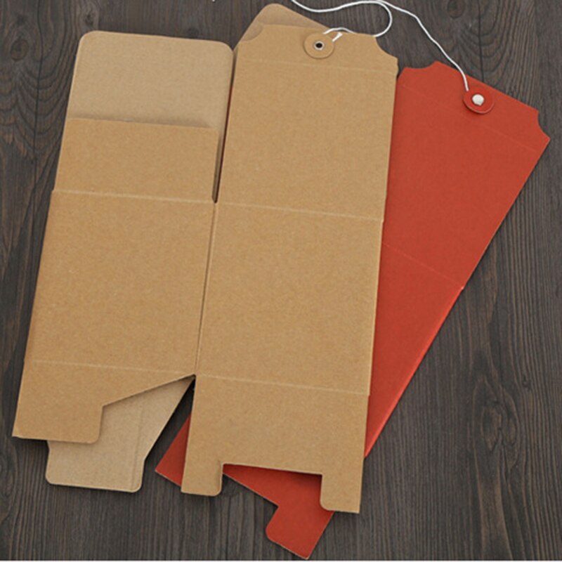 14 Sizes Box Mailer Red Kraft Paper Express Box 3-... – Grandado