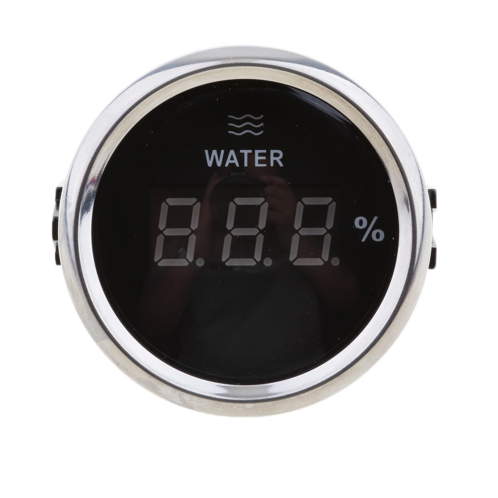 Chrome Marine Digital Water Level Gauge With Silve... – Grandado