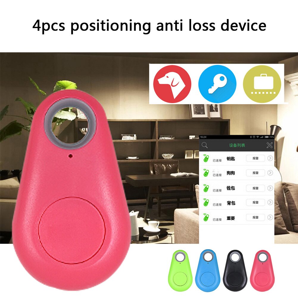 4pcs Mini Smart Anti Lost Device GPS Tags Key Find... – Vicedeal