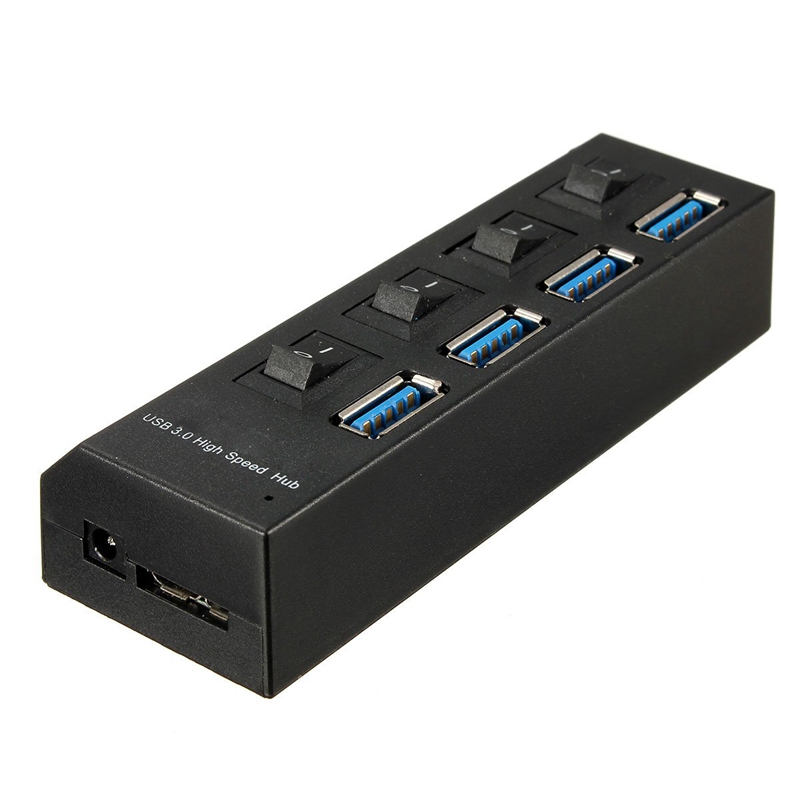 4 ports USB 3.0 HUB Splitter Adapter + cable and p... – Grandado