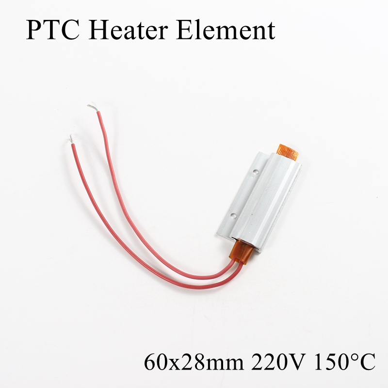 60x28mm 220V 150 Degree Celsius Aluminum PTC Heate... – Vicedeal