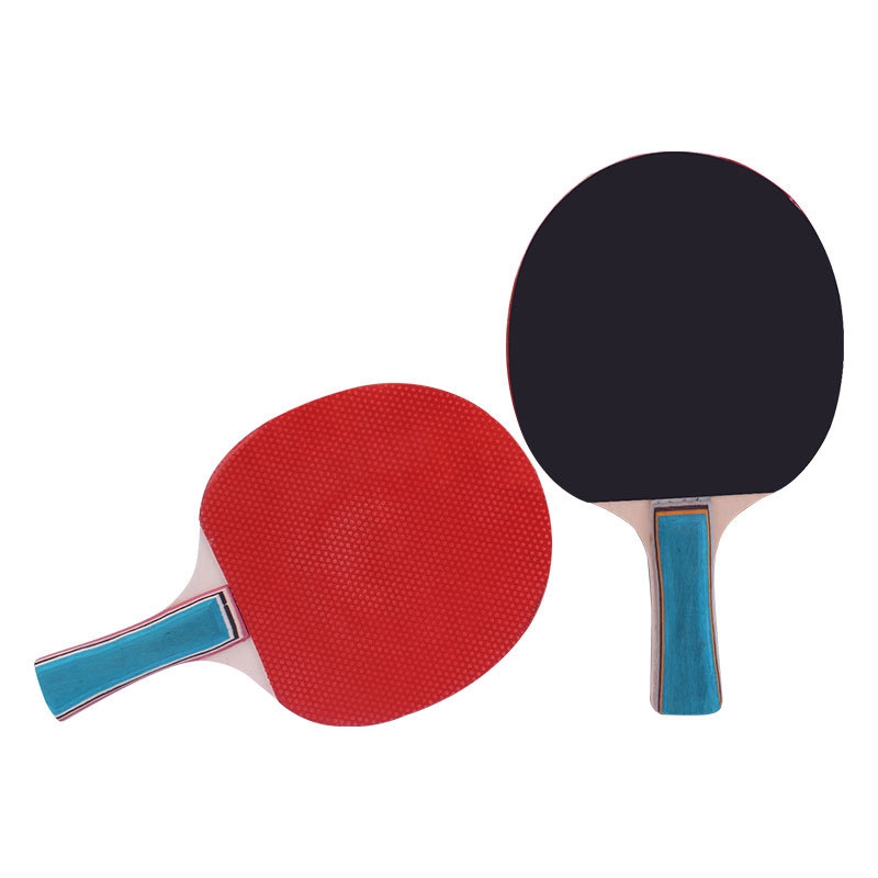 Ping Pong Paddles Wood Rubber Table Tennis Racket ... – Vicedeal