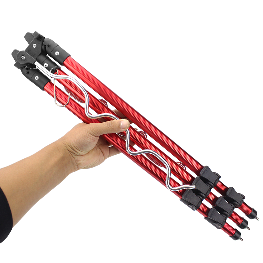 Fishing Rods Tripod Stand Telescopic Aluminum Allo... – Vicedeal