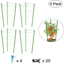 4 Pack Support Tomato Cage For Climbing Plants Tre... – Grandado
