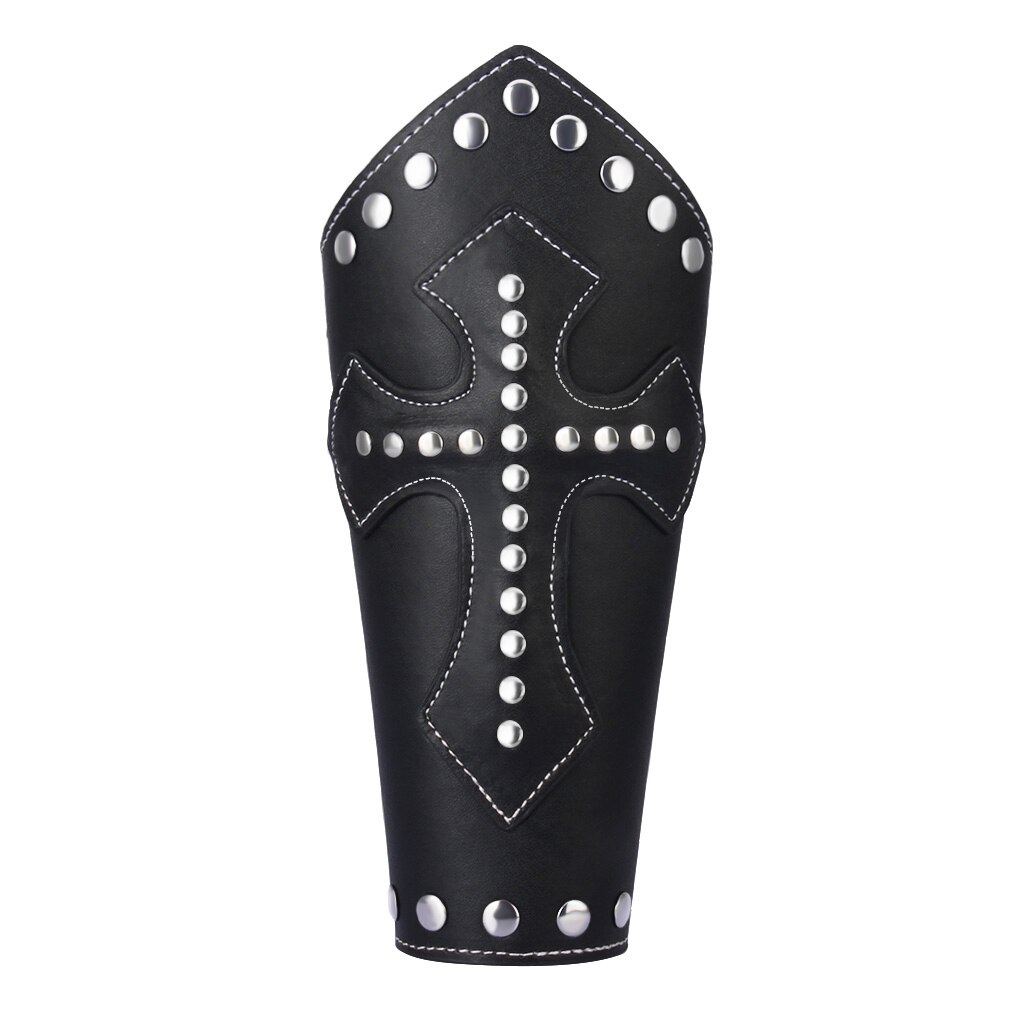 Steampunk Cross Rivets Bandage Gauntlet Bracelet W... – Grandado