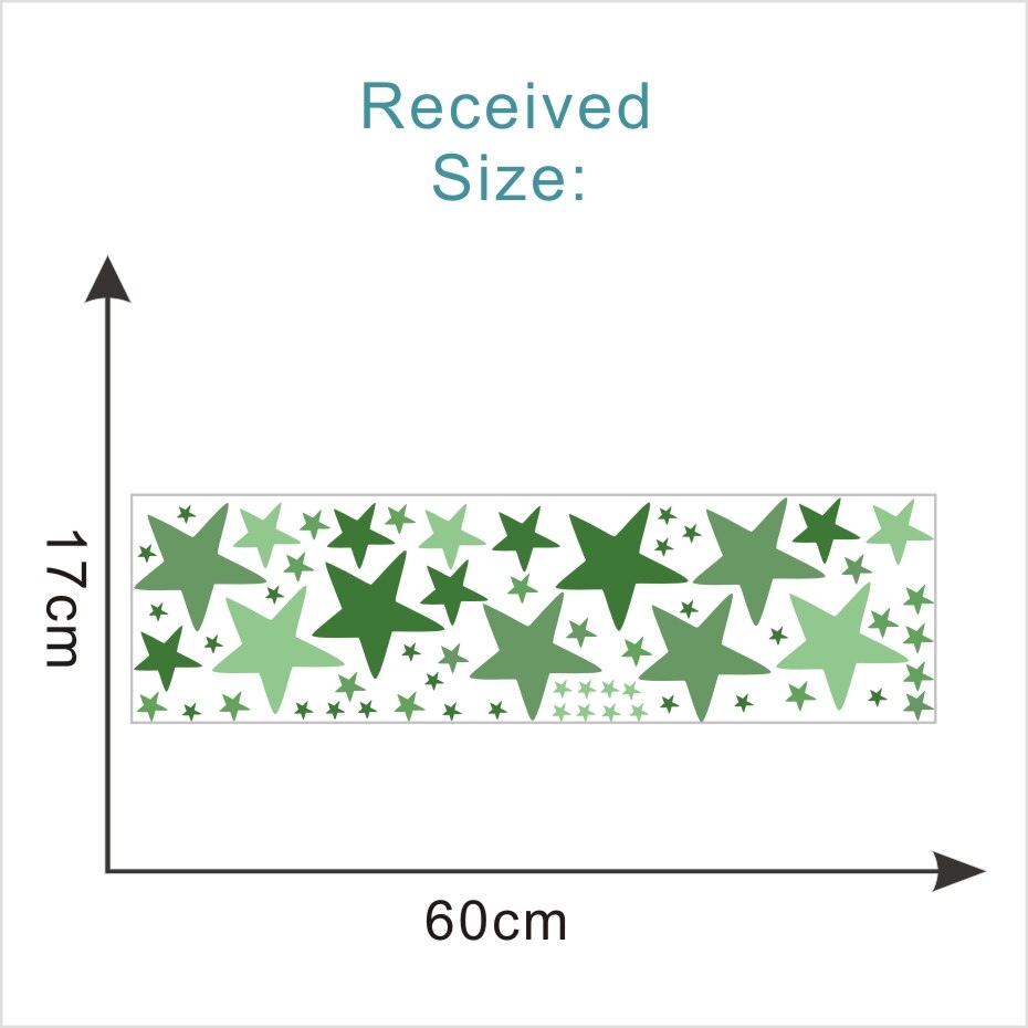 Colorful polka dots stars decals vinly wall sticke... – Grandado