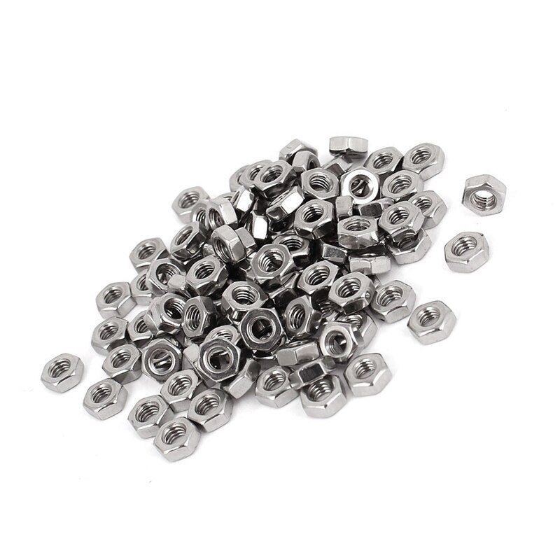 Metric M3 Hex Nuts 304 Stainless Steel Fastener DI... – Grandado