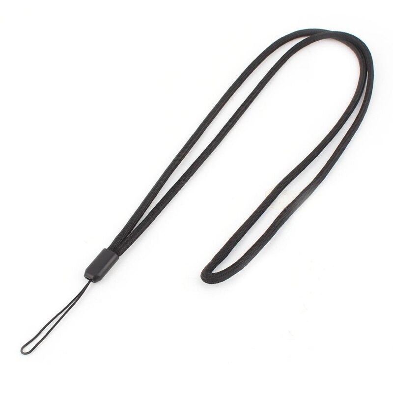 Nylon Koord Braid Koord Voor Camera Ketting Zwart – Vicedeal