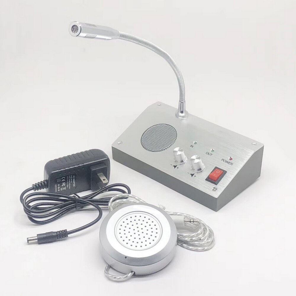 Dual Way Window Intercom Bank Bus Ticket Station G... – Vicedeal