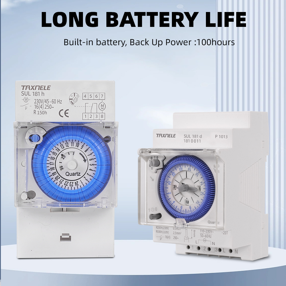 110-230VAC Analog 24 hours 15 Minutes Interval SUL... – Vicedeal