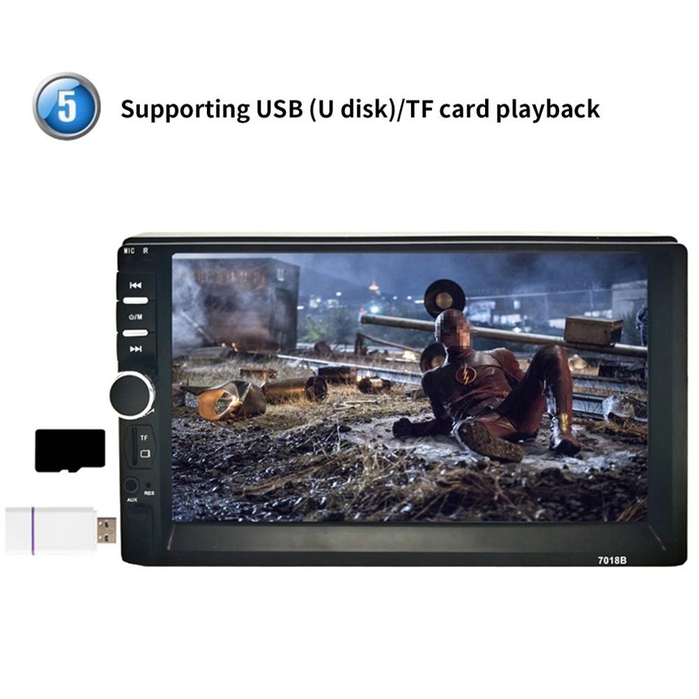 2 Din MP5 lecteur 7 pouces LCD écran tactile Auto ... – Grandado
