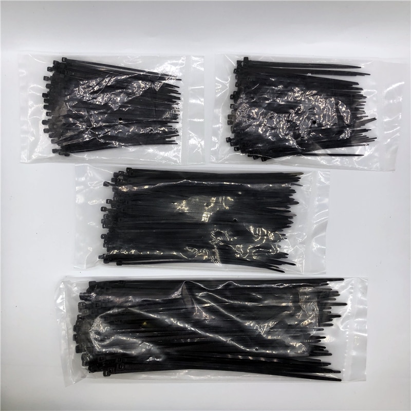 400 Pcs Nylon cable ties Self-locking Plastic Wire... – Grandado