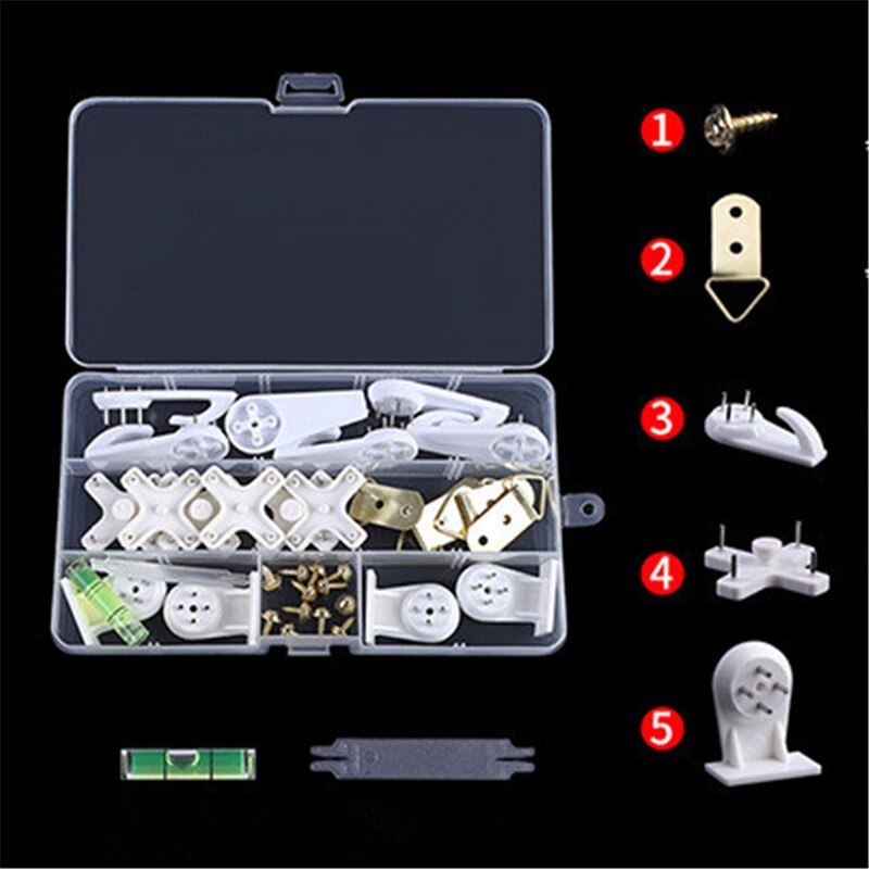 1 Set Diy Foto Haak Naadloze Naald Nail Woonkamer ... – Grandado