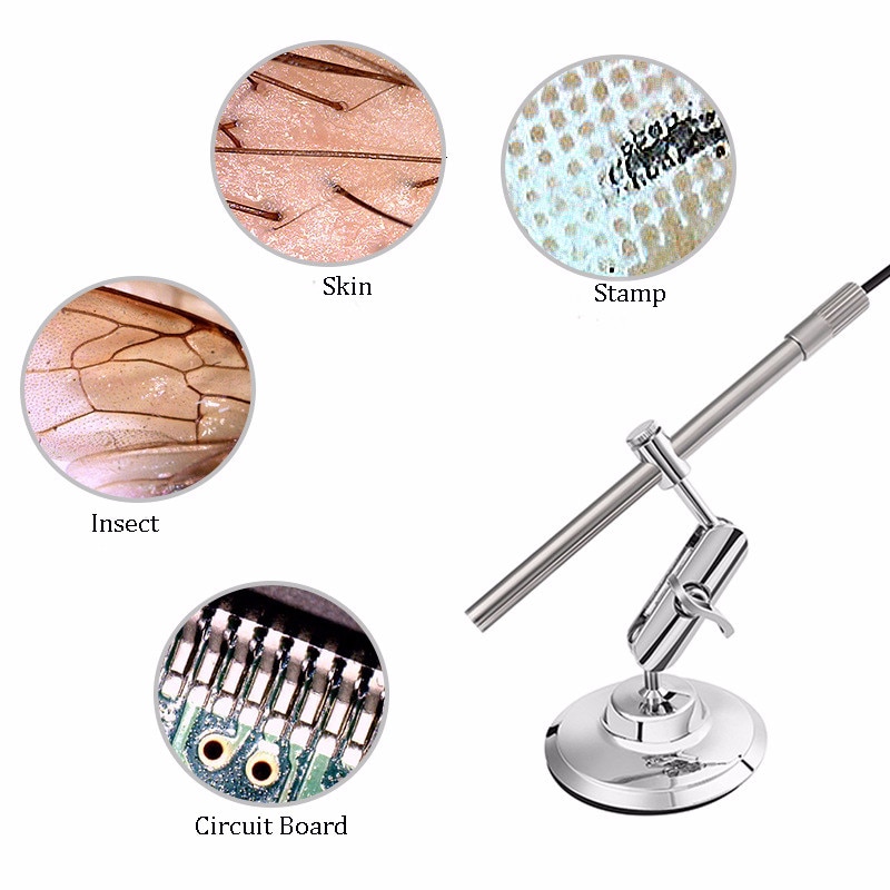 8mm USB Digital Microscope HD Camera 8 LED Waterpr... – Grandado