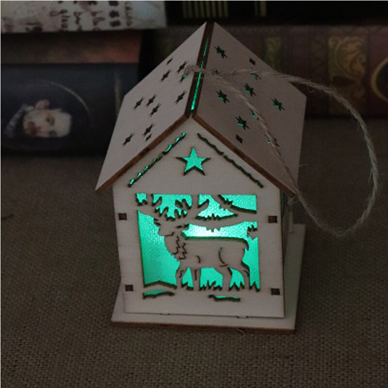 DIY Craft Educational Toys Led Christmas House Fla... – Grandado