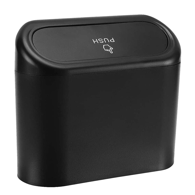 Car Trash Can with Lid Mini Vehicle Trash Bin Car ... – Vicedeal