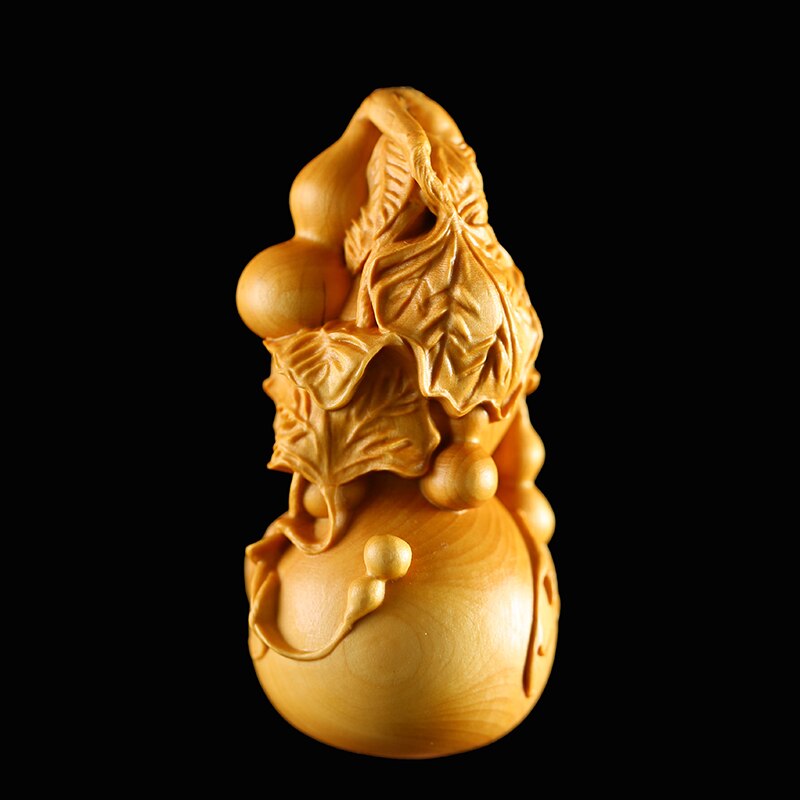 4-8CM Good Luck Wood Carving Cultural Relics Gourd... – Vicedeal