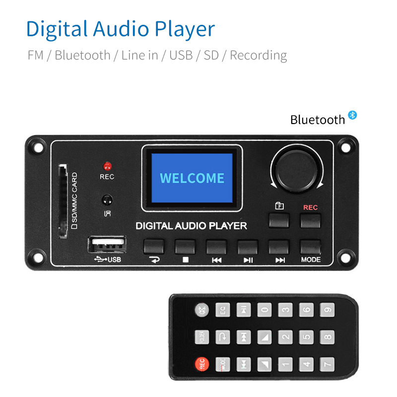 Lettore Audio digitale unisiano Bluetooth USB SD B... – Grandado Lettore Audio digitale unisiano Bluetooth USB SD B... – Grandado