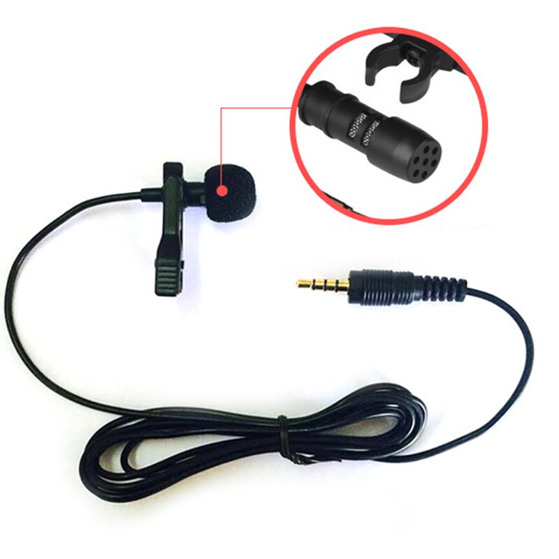 Leory Mini 3.5 Mm Jack Clip-On Revers Microfoon La... – Grandado