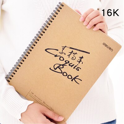 DELI Drawing Paper Artist Painting Drawing Paper P... – Grandado