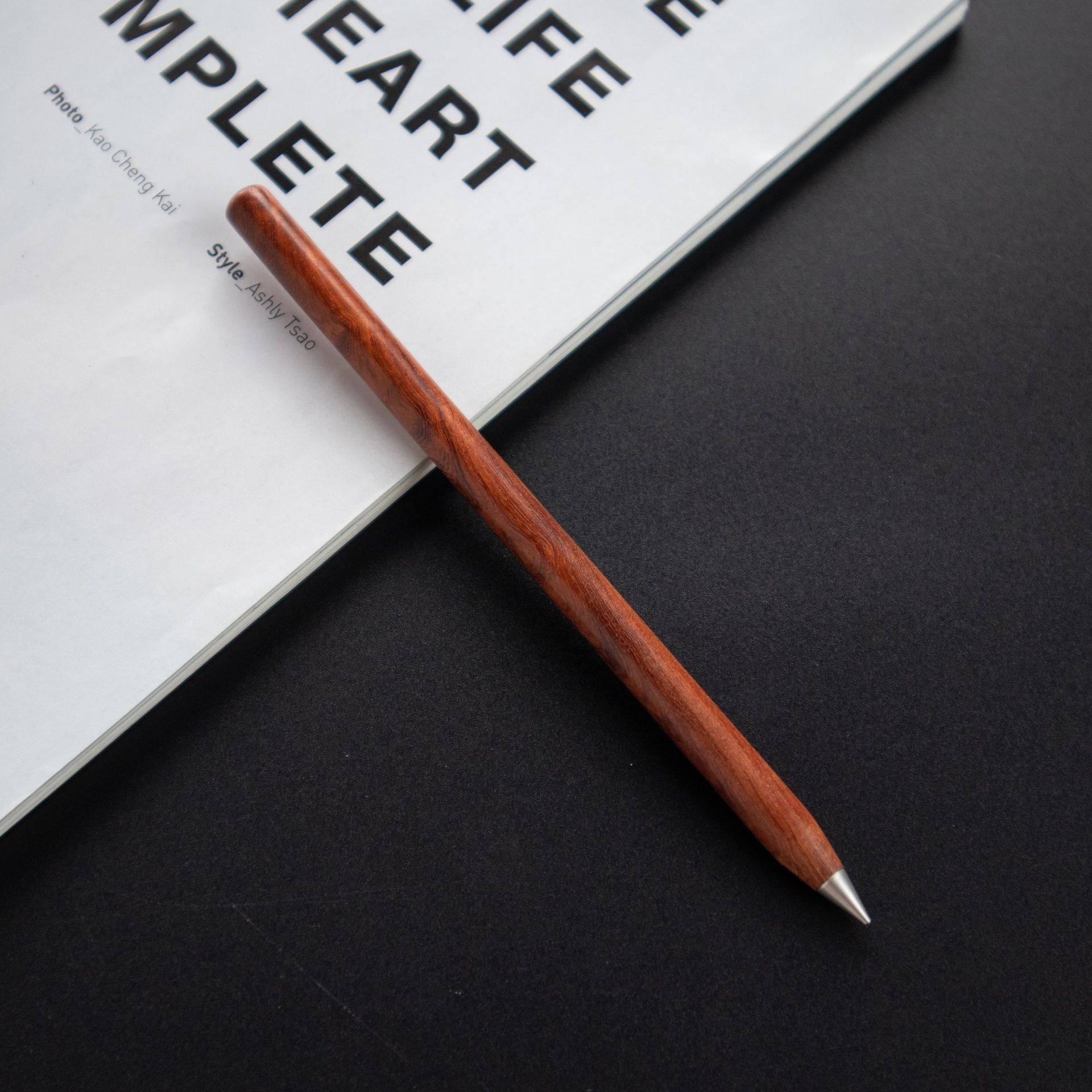 1PC Unlimited Ink-free Wood Eternal Writing Pen Of... – Grandado