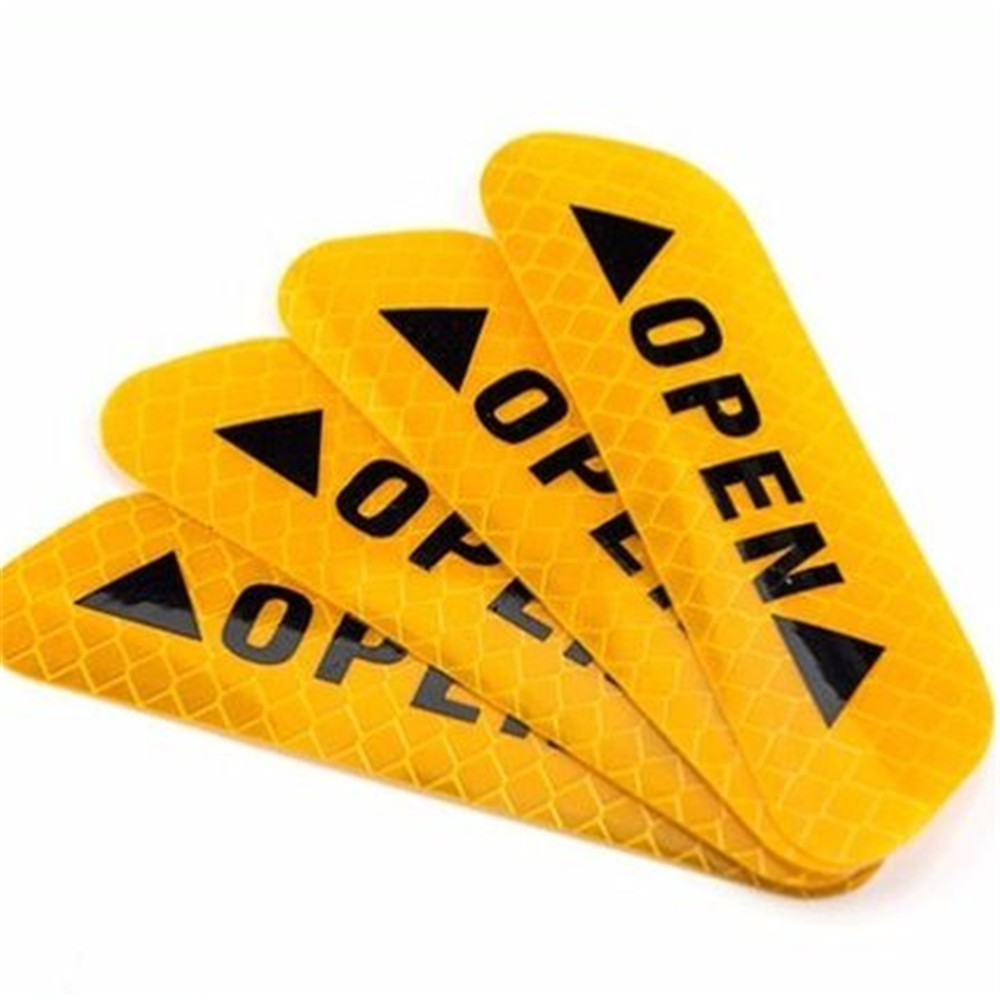 Car Door Stickers OPEN Reflective for Dodge Journe... – Grandado