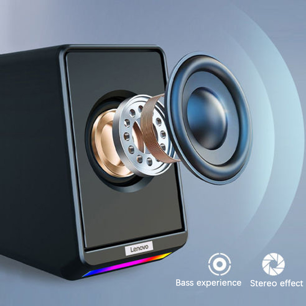 2pcs For Computer Phone Stereo Subwoofer Speakers ... – Grandado