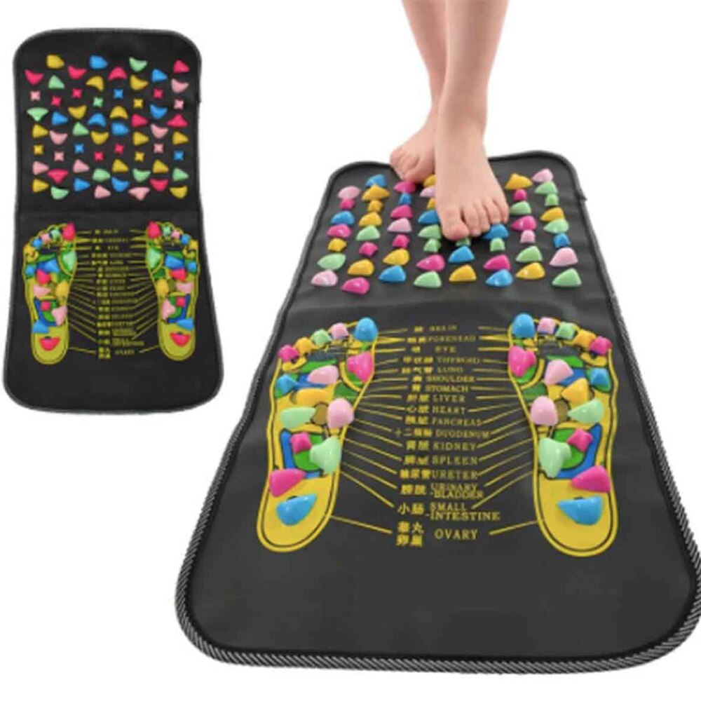 Foot Acupuncture Pad Rectangular Stone Road 2 In 1... – Grandado
