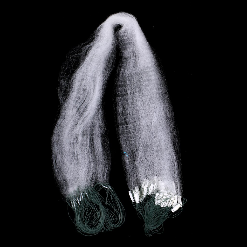 3 Layers Fishing Fish Mesh Trap Nylon Fishing Gill... – Grandado