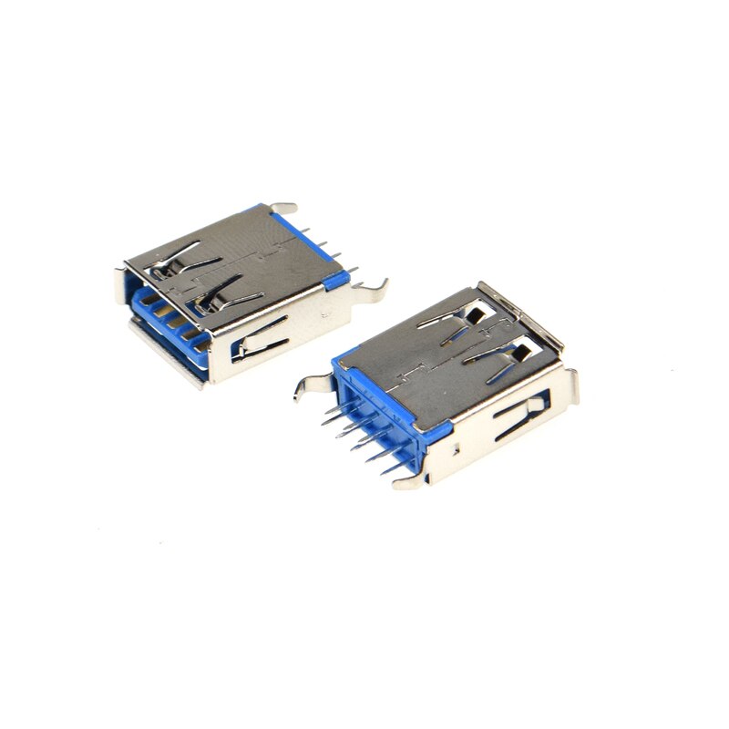 5 stk usb 3.0 type-a hunstik pcb mount socket 180 ... – Vicedeal