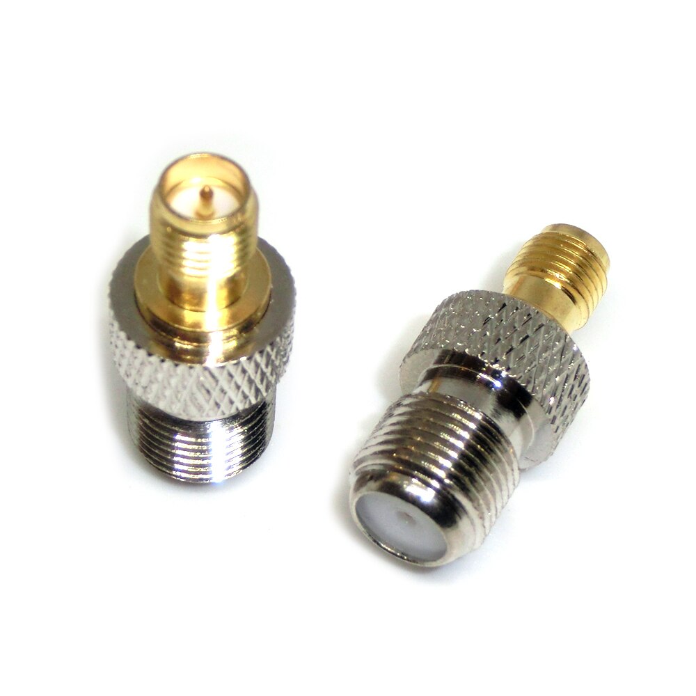 2PCS RF coaxial coax adapter F Type Female Jack to... – Grandado