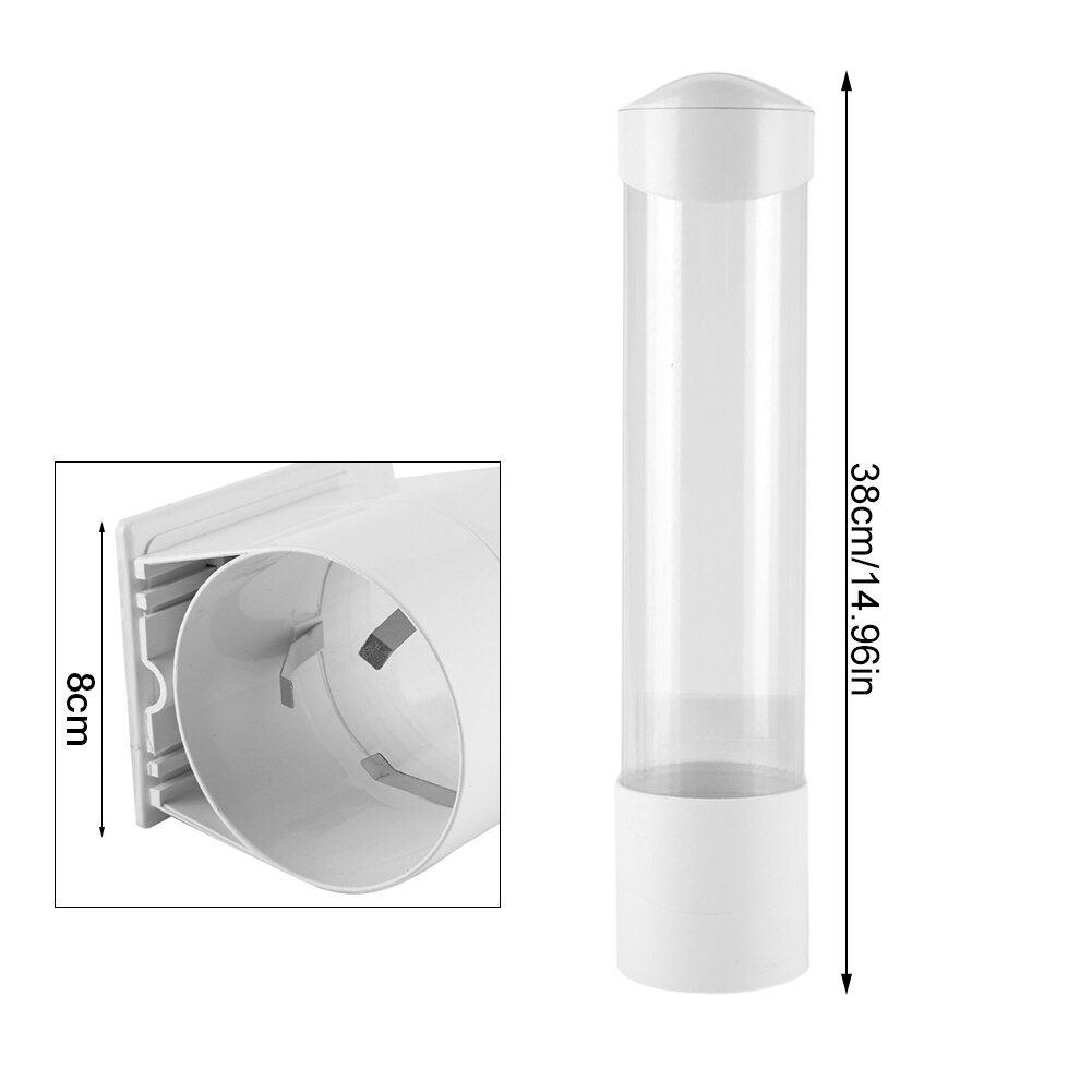 Anti Dust Disposable Paper Cup Dispenser Storage R... – Grandado