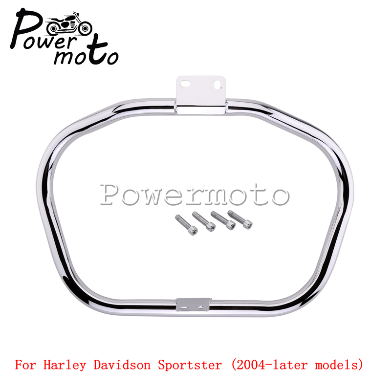 Motorcycle Chrome Highway Engine Guard Crash Bar P... – Grandado