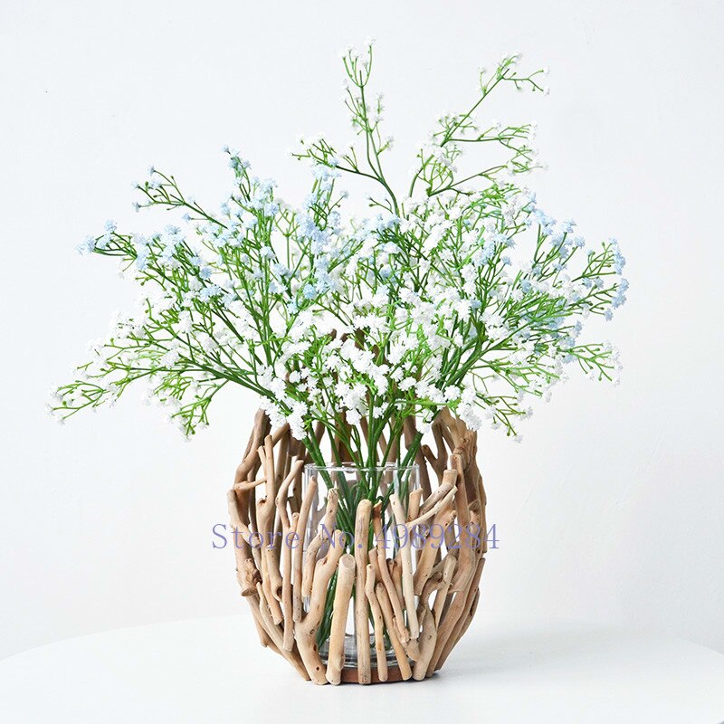 Nordic Wooden glass Tree branch vase Modern home F... – Grandado