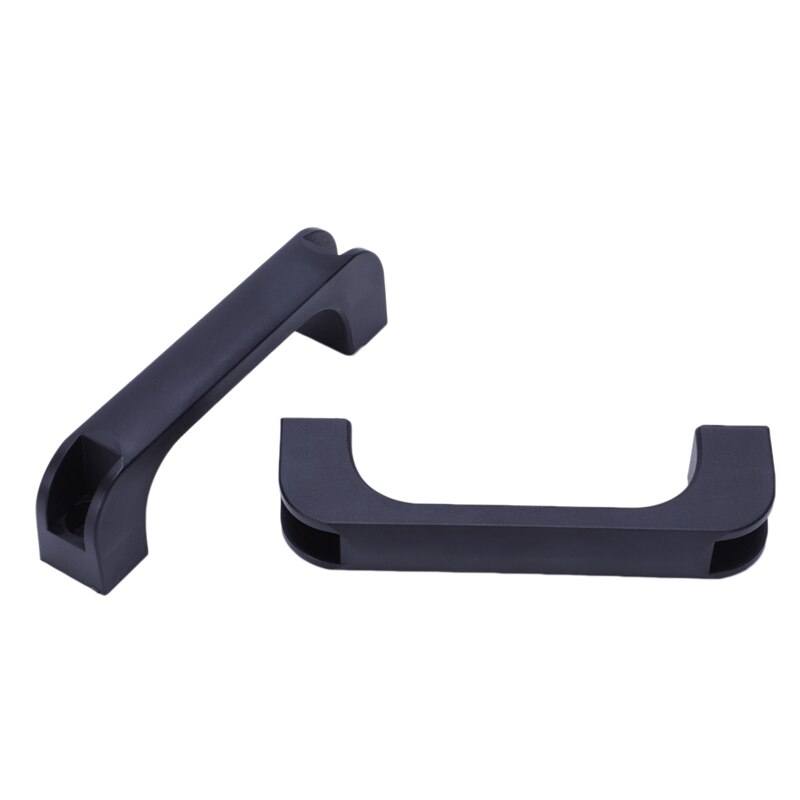 2 PCS D Shape Plastic Furniture Pull Handle Black – Grandado