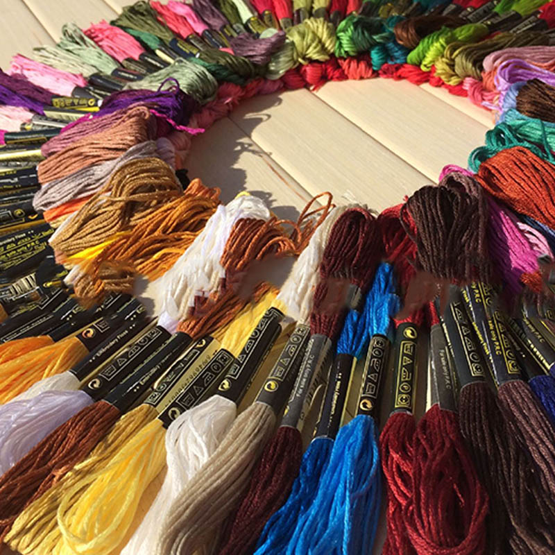 100Pcs Cotton Thread Embroidery Thread Floss Sewin... – Vicedeal