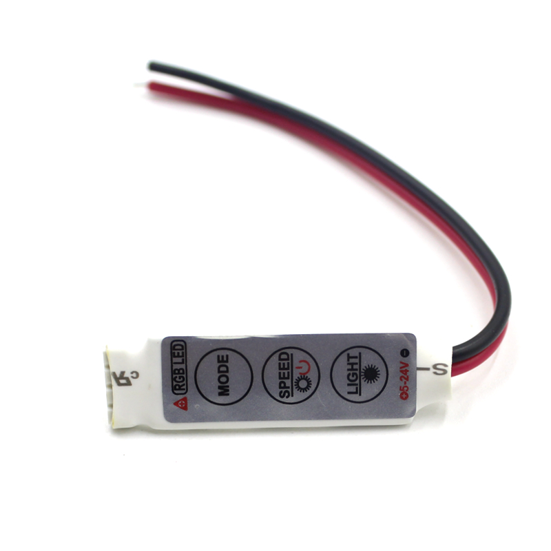 DC 5V-12V-24V 12A 3 Sleutels Mini LED RGB Controll... – Vicedeal