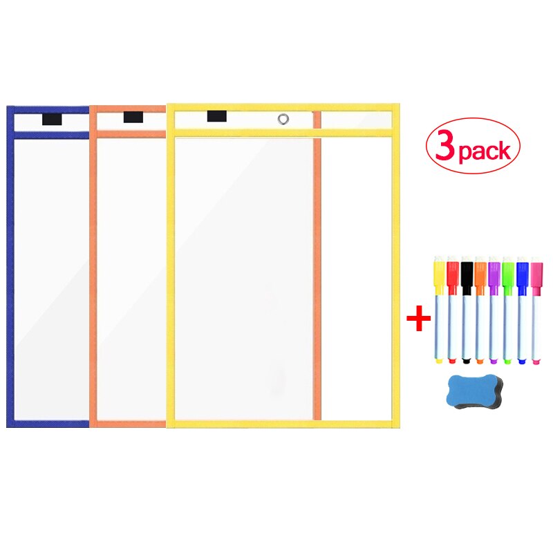 Erasable Dry Erase Board Write Delete File Dry Era... – Vicedeal