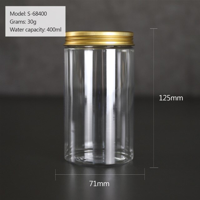 50ml/100ml/150ml/200ml/300ml Plastic Jar With Lid ... – Vicedeal