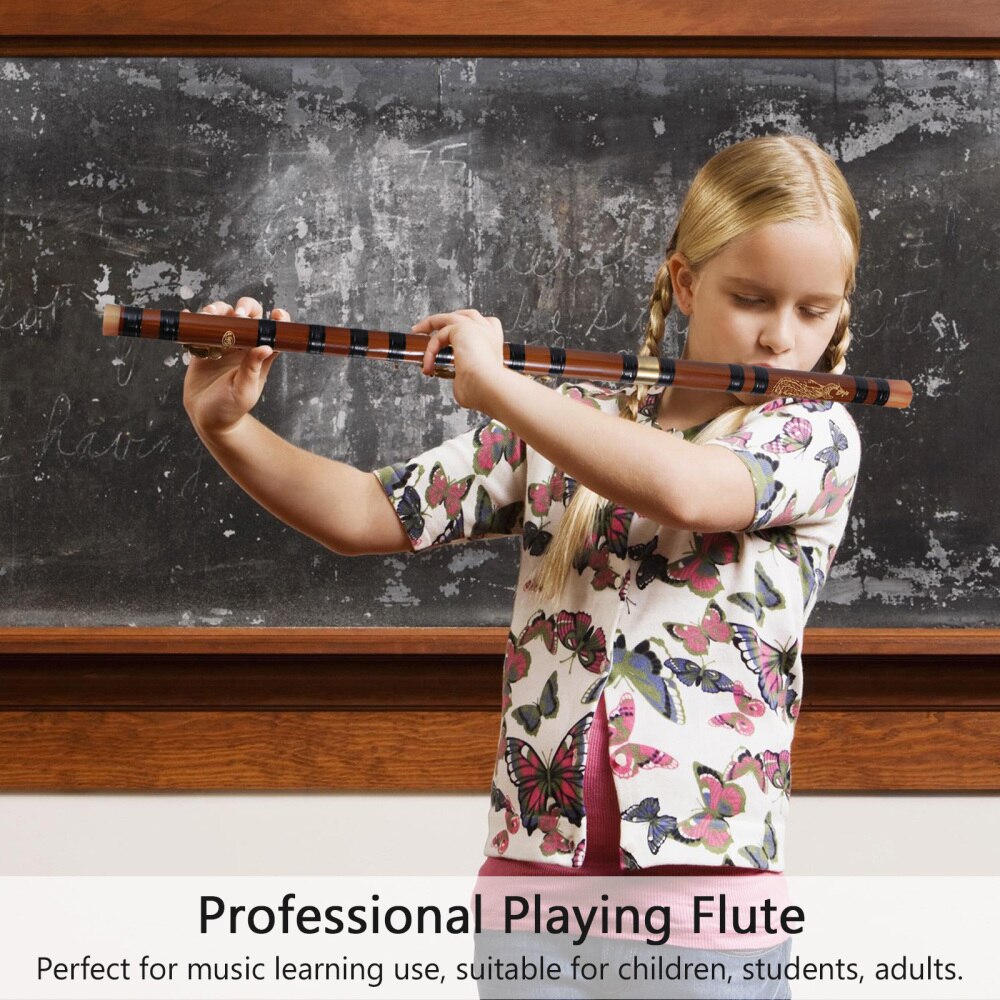 1 Set Bamboo Flute Playing Flute Classic Musical I... – Grandado