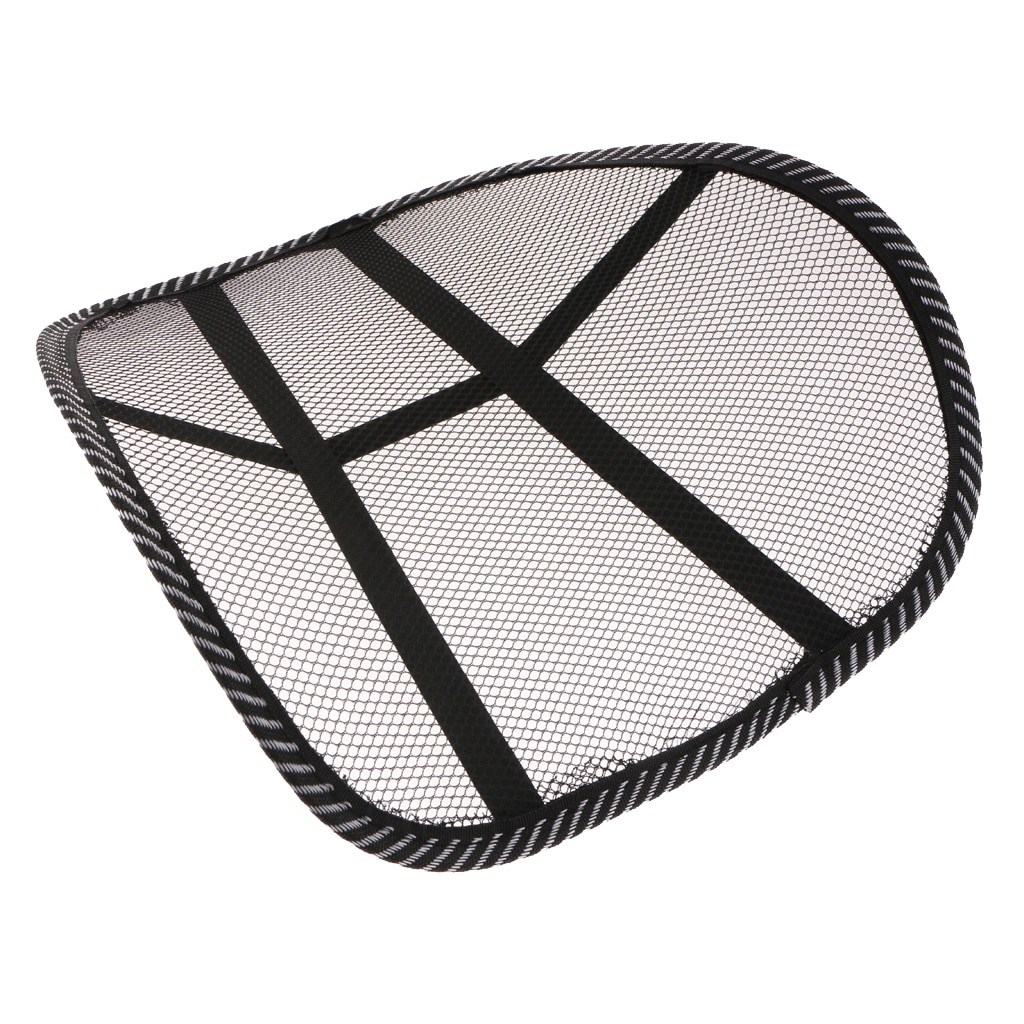 Car Truck Home Office Mesh Backrest Back Lumbar Su... – Vicedeal
