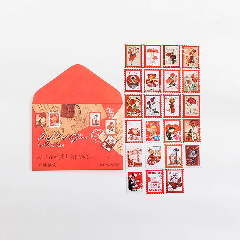 Mr.Paper 8 Coated Paper Sticker Pack Forgotten Pos... – Grandado