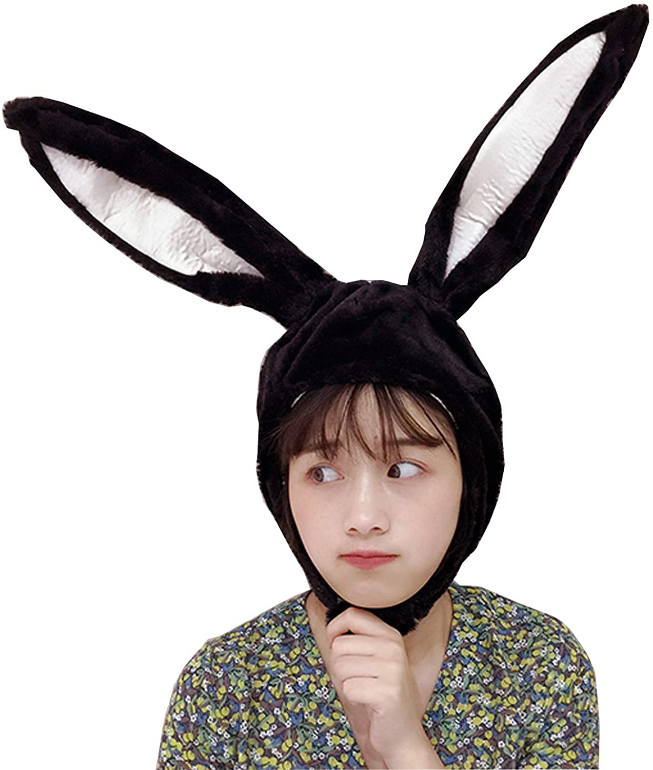 Black Easter Bunny Hat Cute Rabbit Ears Costume Fu... – Vicedeal