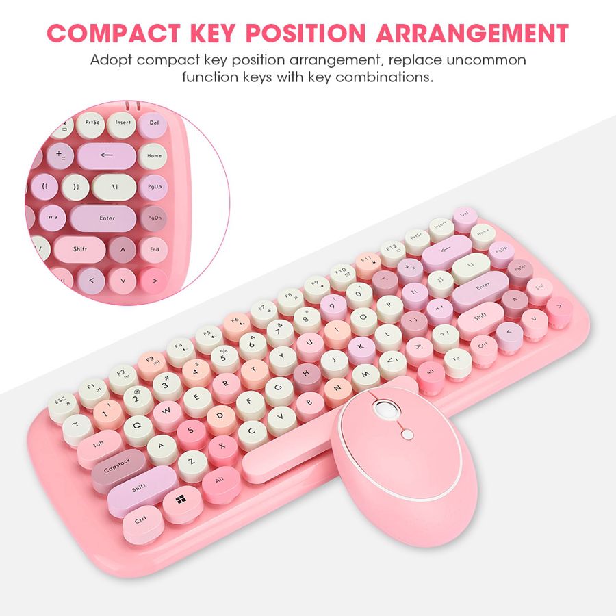 2 4ghz Wireless Keyboard Mouse Combs Wireless Keyb Grandado