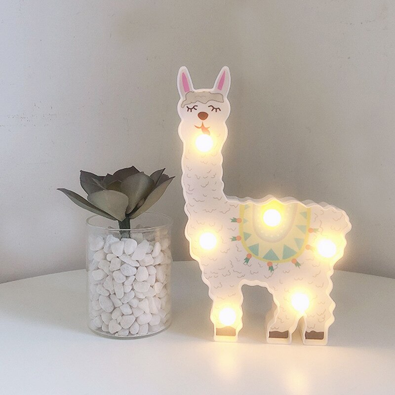 Llama Decor Toys for Kids Wall Decoration Night La... – Grandado