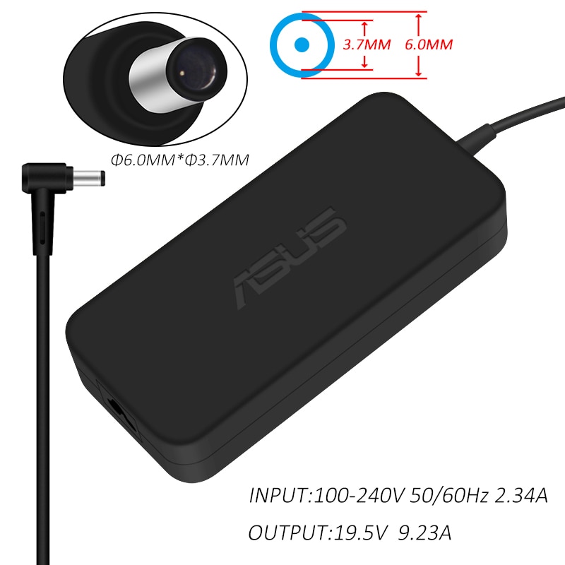 19.5V 9.23A 180W 6.0X3.7mm Laptop AC Adapter Power... – Grandado